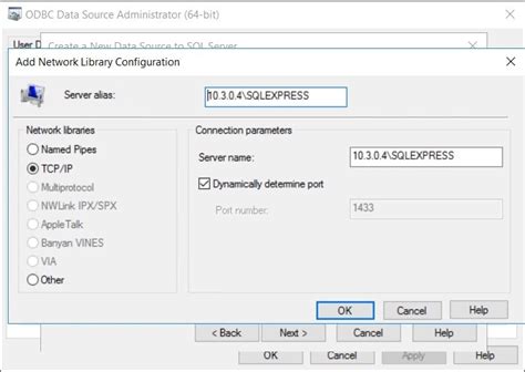 Creating A Microsoft Sql Server Odbc Data Source On Microsoft Windows