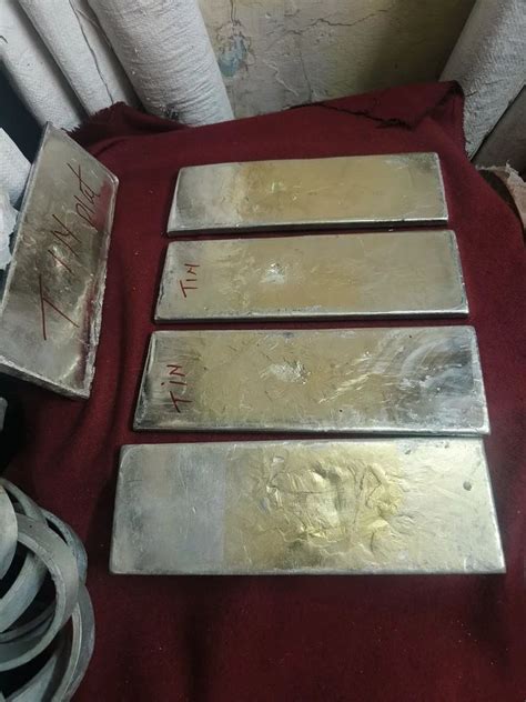 White Metal Tin Sn Ingots At ₹ 3250 Kg Non Ferrous Metal Products In