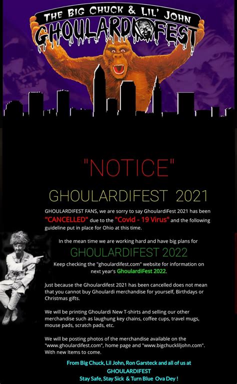 Ghoulardifest Home Facebook