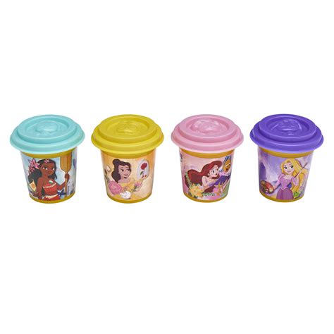 Disney Princess Scented Glitter Softee Dough 3 Oz 4 Count