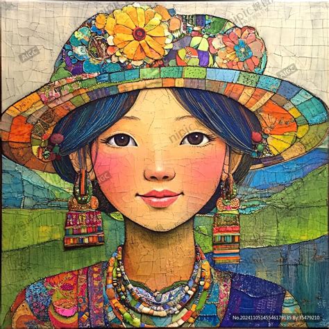 Ai创作图民族女孩原创插画 民族女性插画 民族女孩插画 手绘壮族女孩 小数民族插画 少数民族女孩手绘 彝族美女插画 丙烯画人物 民族特色绘画 羌族女孩插画 纳西族水彩 民族美女插画 精美的民族