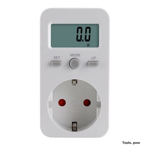 Eu Plug Digitale Wattmeter Energie Meter Met Lcd D Vicedeal