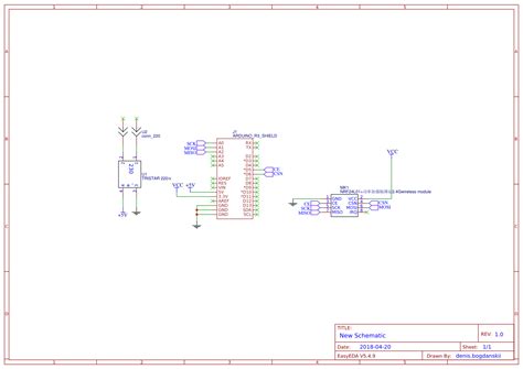 Nrf24l01 Arduino Uno Adapter Easyeda Open Source Hardware Lab