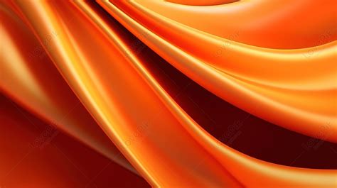 추상 오렌지 리본 배경을 만드는 파도와 접기의 3d 렌더링 3d 배경 접는 배경 추상 배경 이미지 Hd 3d 접는
