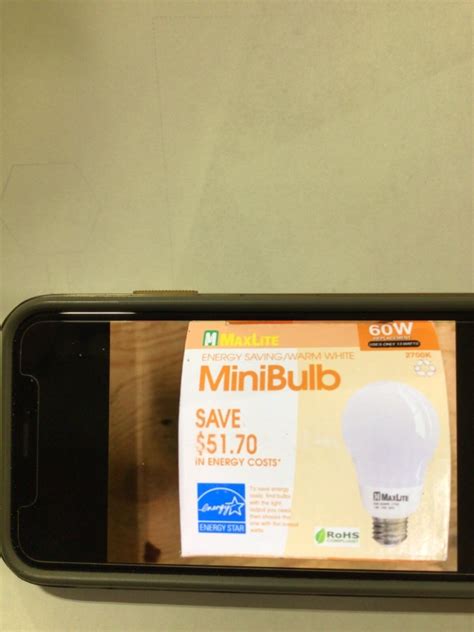 New Maxlite 13w Mini Bulb Replaces 60w “energy Star”