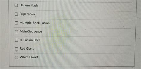 Solved Helium Flash Supernova Multiple Shell Fusion