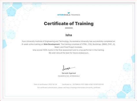 isha saini on linkedin internshala internshalatrainings