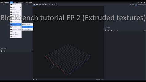 Blockbench Tutorial Ep 2 Extruded Textures Youtube