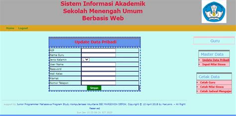 GitHub Aryono3188 SIAKAD SMU WEB DENGAN JAVA NETBEANS Membuat Sistem