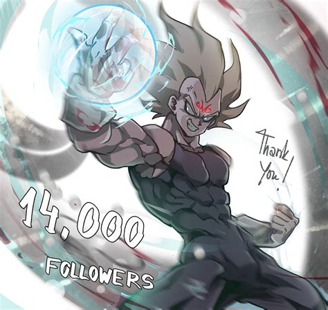 Vegeta And Majin Vegeta Dragon Ball And More Drawn By Amachu A Danbooru