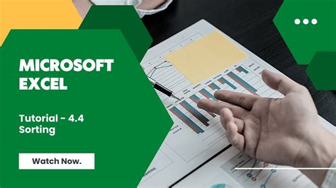 44 Sorting Excel Tutorial For Beginners Youtube