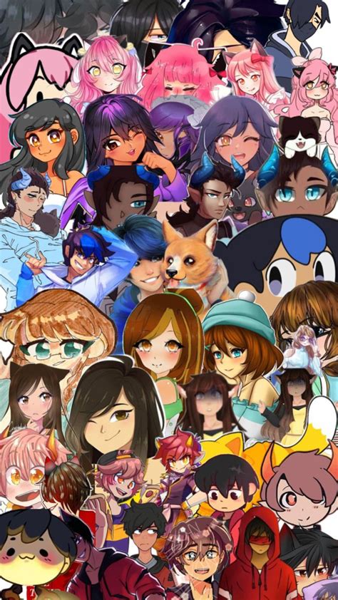 Rainbow Of Aphmau Aphmau Fan Art Aphmau Wallpaper Aphmau