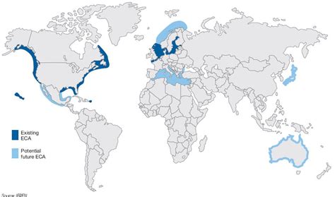 Emission Control Areas Ecas Map At Elizabeth Knowles Blog