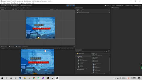 【unity2d入门教程】简单制作一个弹珠游戏之制作场景②（设置空气墙，制作ui） unity 2d 弹球 消除 游戏 代码 csdn博客