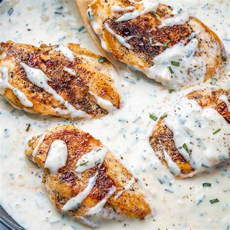 Cleanfoodcrush Sauteed Chicken In Creamy Mustard Sauce