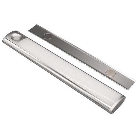 Led Rechargeable Sensor Strip Light 15w Silver Mr Resistor Lighting