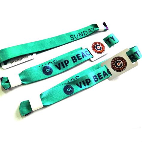 China Customized RFID Festival Wristbands Manufacturers Suppliers Factory Free Sample SYNTEK