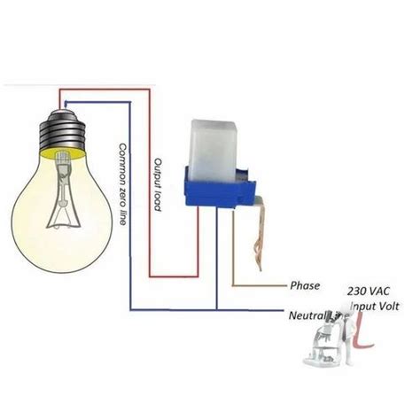 Waterproof 220 V Auto Daynight On And Off Photocell Ldr Sensor Switch 10 A For Lighting White