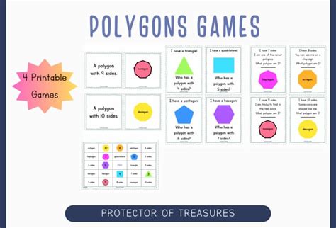 Polygon Games And Activities Bundle Classifying And Naming Polygons Boom Cards