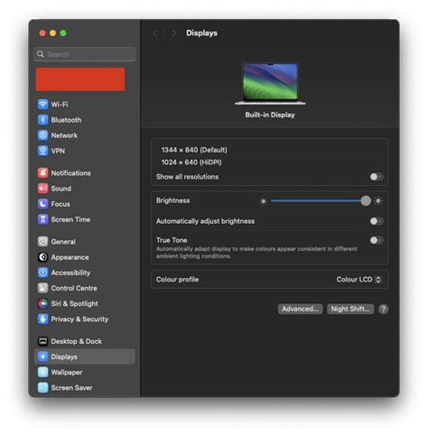 why can t i find the scaled option for resolutions r macos
