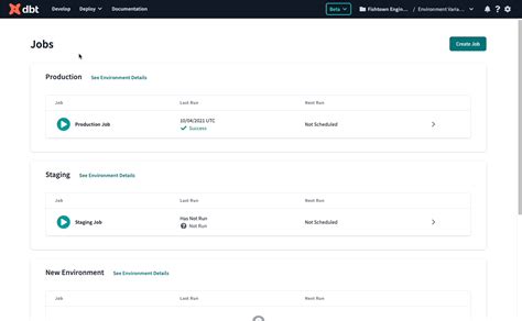 Environment Variables Dbt Developer Hub
