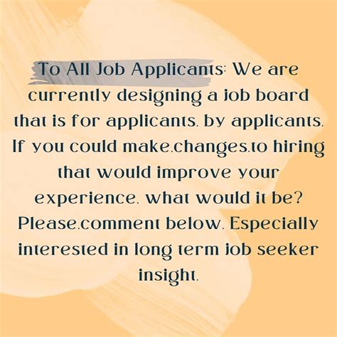 The Job Applicant Perspective Posted On Linkedin