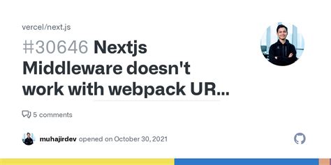 Nextjs Middleware Doesnt Work With Webpack Url Assets `new Url Importmetaurl