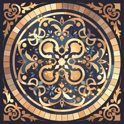 Classical Patterns With Refined Details Premium Ai Generated Vector