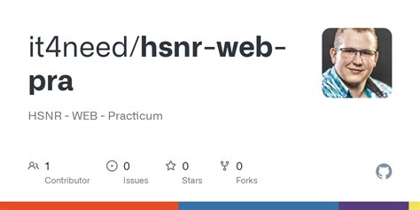 GitHub It4need Hsnr Web Pra HSNR WEB Practicum