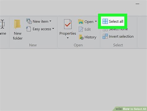 Ways To Select All WikiHow