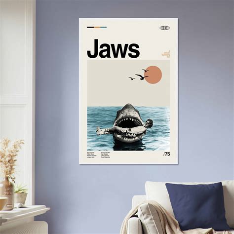 Jaws Movie Poster Jaws Poster Jaws Movie Ds2 Citiesbox