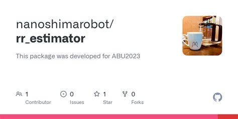 Github Nanoshimarobotrrestimator This Package Was Developed For