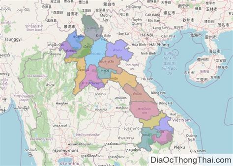 Top 16 Bản đồ Hành Chính Lào Mới Nhất Năm 2023 Eu Vietnam Business