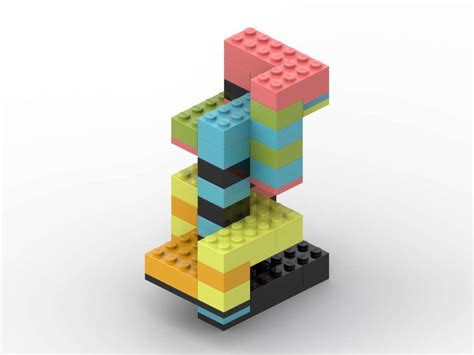 Lego Moc Square Knot By Flerpdederp Rebrickable Build With Lego