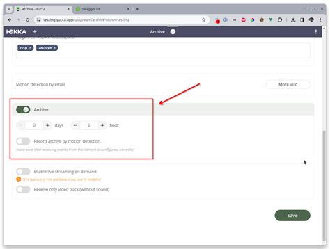 Archive Yucca Documetation