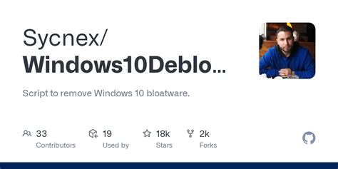 Windows10debloaterindividual Scriptsremove Bloatware Regkeys At