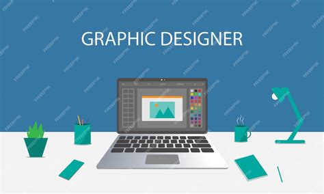 Premium Vector Laptop Computer With Display Screen Graphic Design Vector Flat Design Illustration