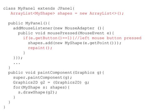 Ppt Nested Classes And Event Handling Powerpoint Presentation Free