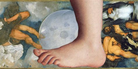 Monty Python Art Foot