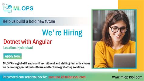 We Are Hiring Dotnet With Angular Position Dotnet With Shanthi Nainala