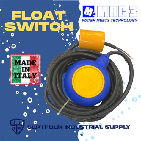 Mac3 Float Level Control Switchfloat Switchwater Level Sensor Made In Italy Lazada Ph