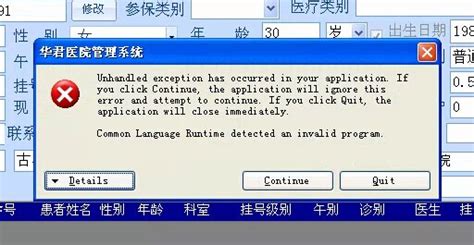 C报错：common Language Runtime Detected An Invalid Program Csdn社区