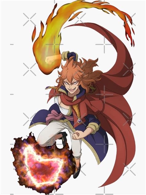 Mereoleona Vermillion Black Clover Sticker For Sale By Moel Art