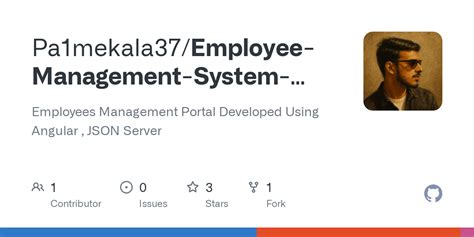 Github Pa1mekala37employee Management System Angular Employees Management Portal Developed