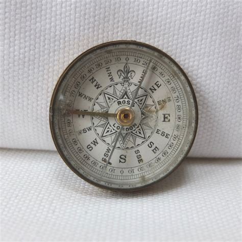 Ross And Co Brass Box Pocket Compass Compass Library