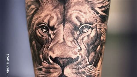 Lion Forearm Tattoos For Men
