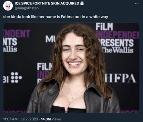 She Kinda Look Like A Fatima But In A White Way Know Your Meme