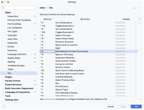 Use Vim Editor In Rubymine Ideavim Rubymine Documentation