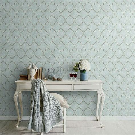 11 Desain Wallpaper Dinding Ruang Tamu Elegan Dan Mewah