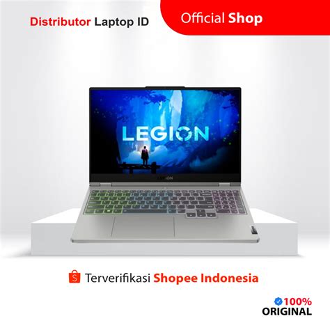 Jual LAPTOP GAMING LENOVO LEGION 5 RYZEN 7 6800H RTX 3050Ti RAM 16GB 512GB SSD 15 INCH FHD